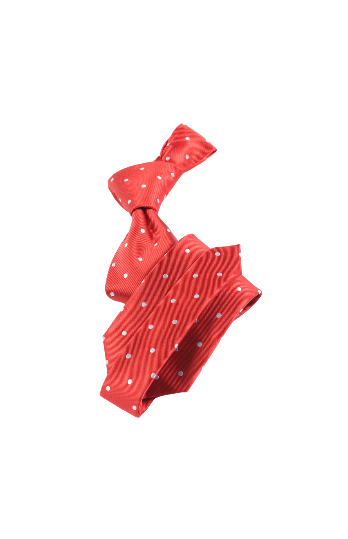 Pindot A3 | Red Solid White Dot | Tie & Pocket Square – VERSE 9