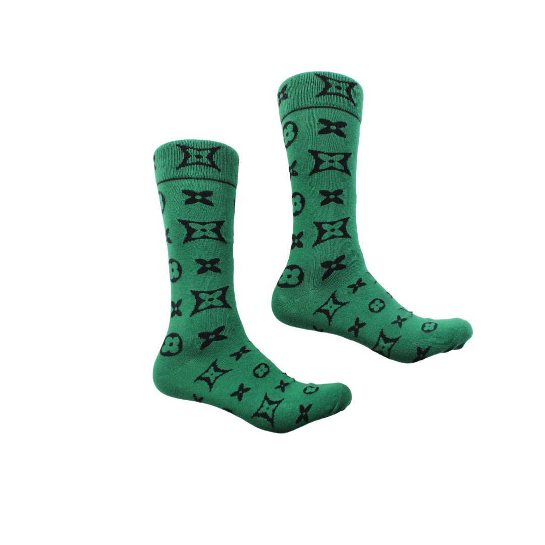 LV B8 | Green & Black | Sock – VERSE 9