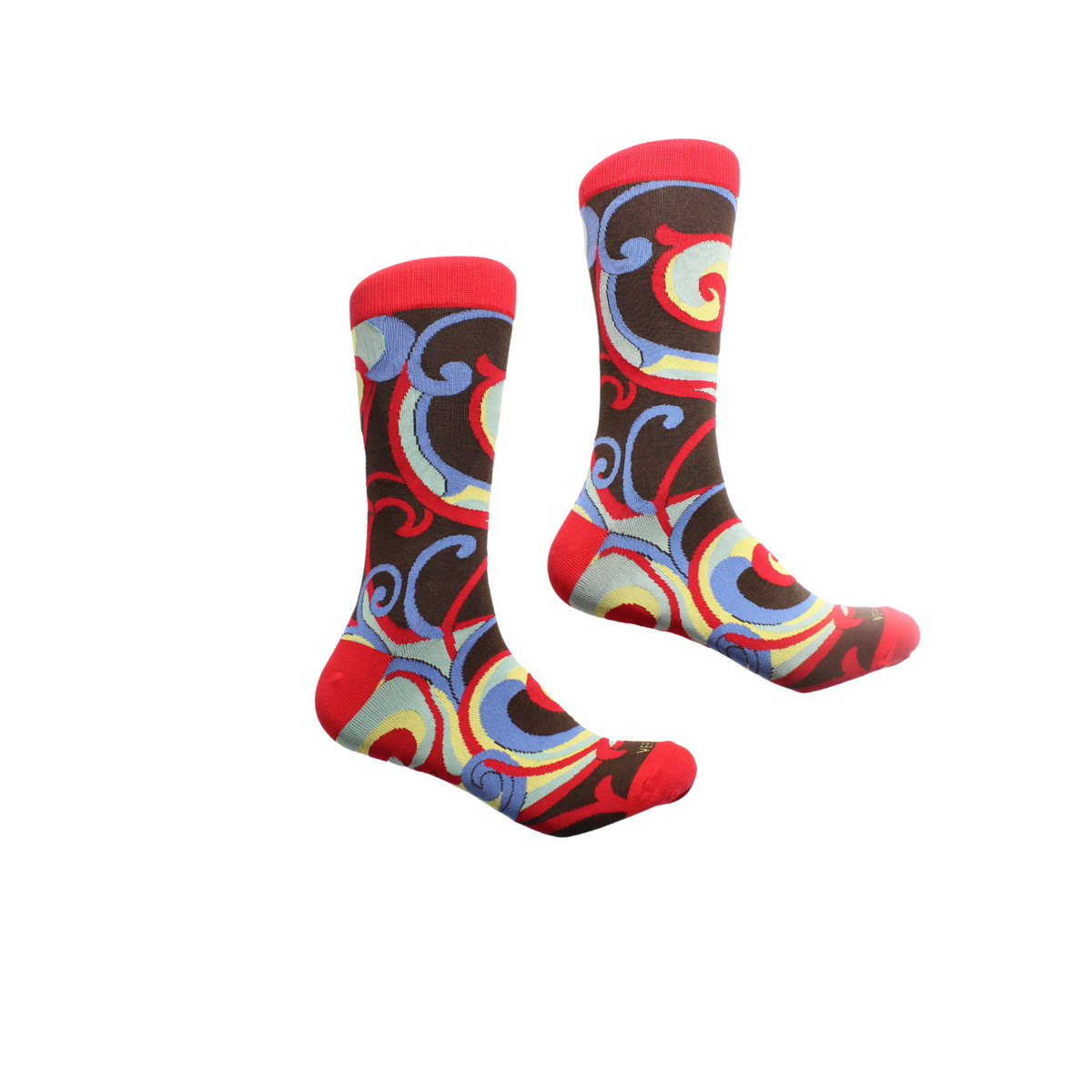 Phelps 4 | Maroon Geometric| Sock – VERSE 9