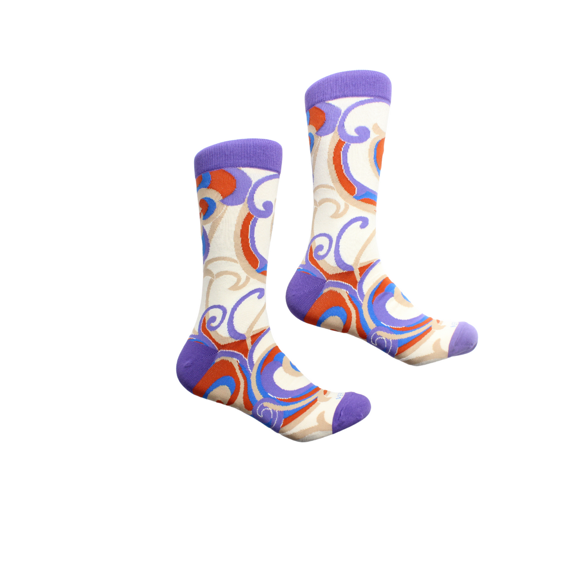 Phelps 8 | Taupe Geometric| Sock – VERSE 9