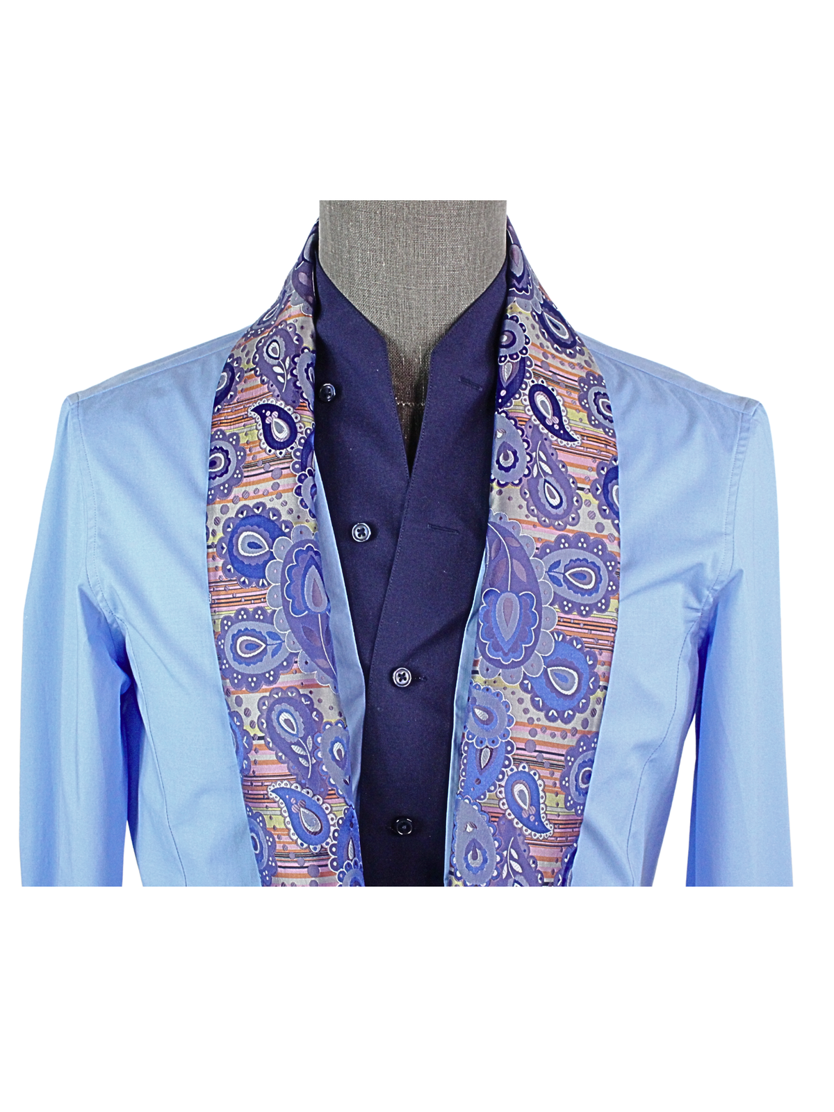 Portofino 4 | Blue | Single Scarf – VERSE 9