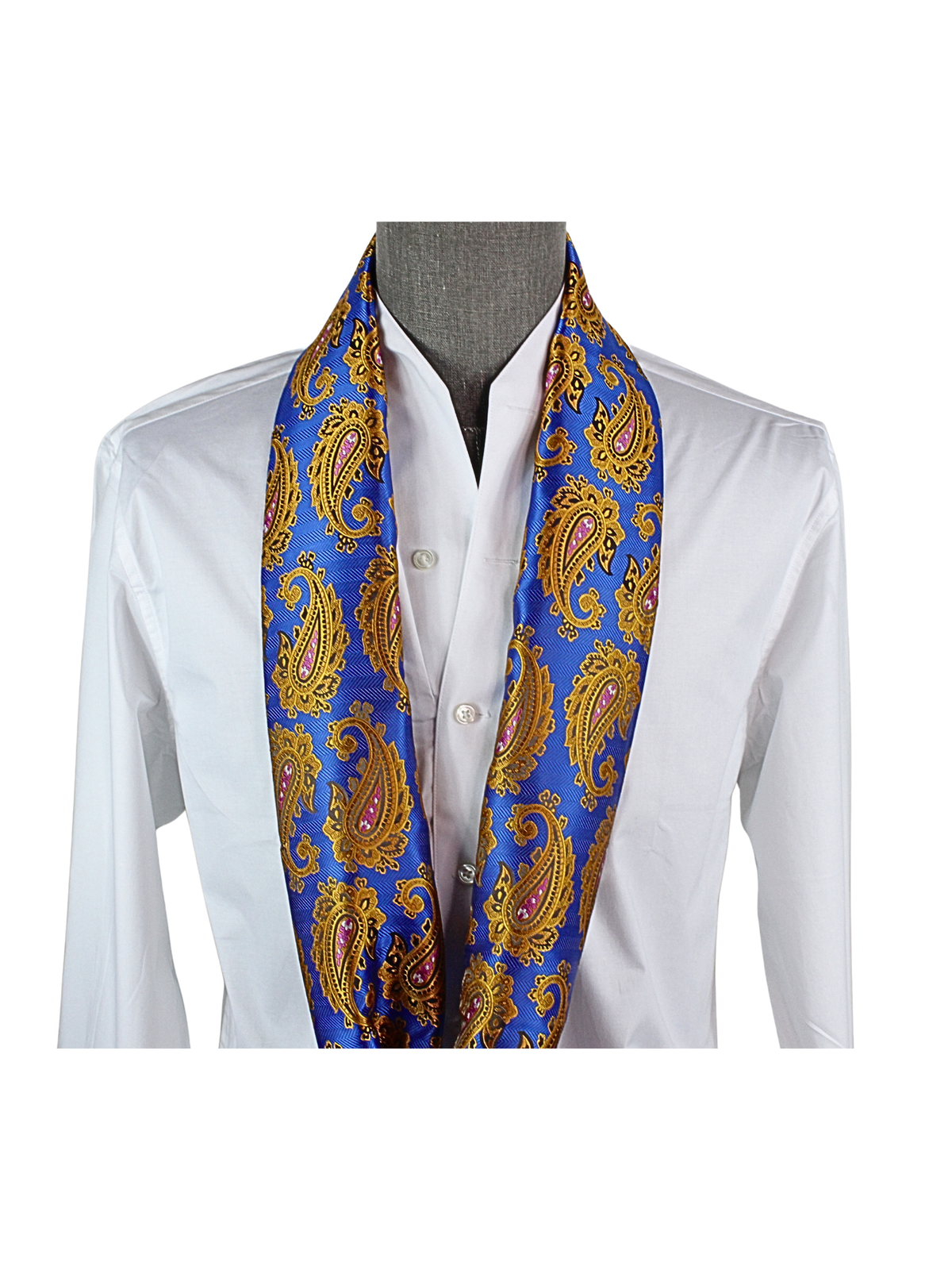 Aura Paisley 3 | Royal | Single Scarf – VERSE 9