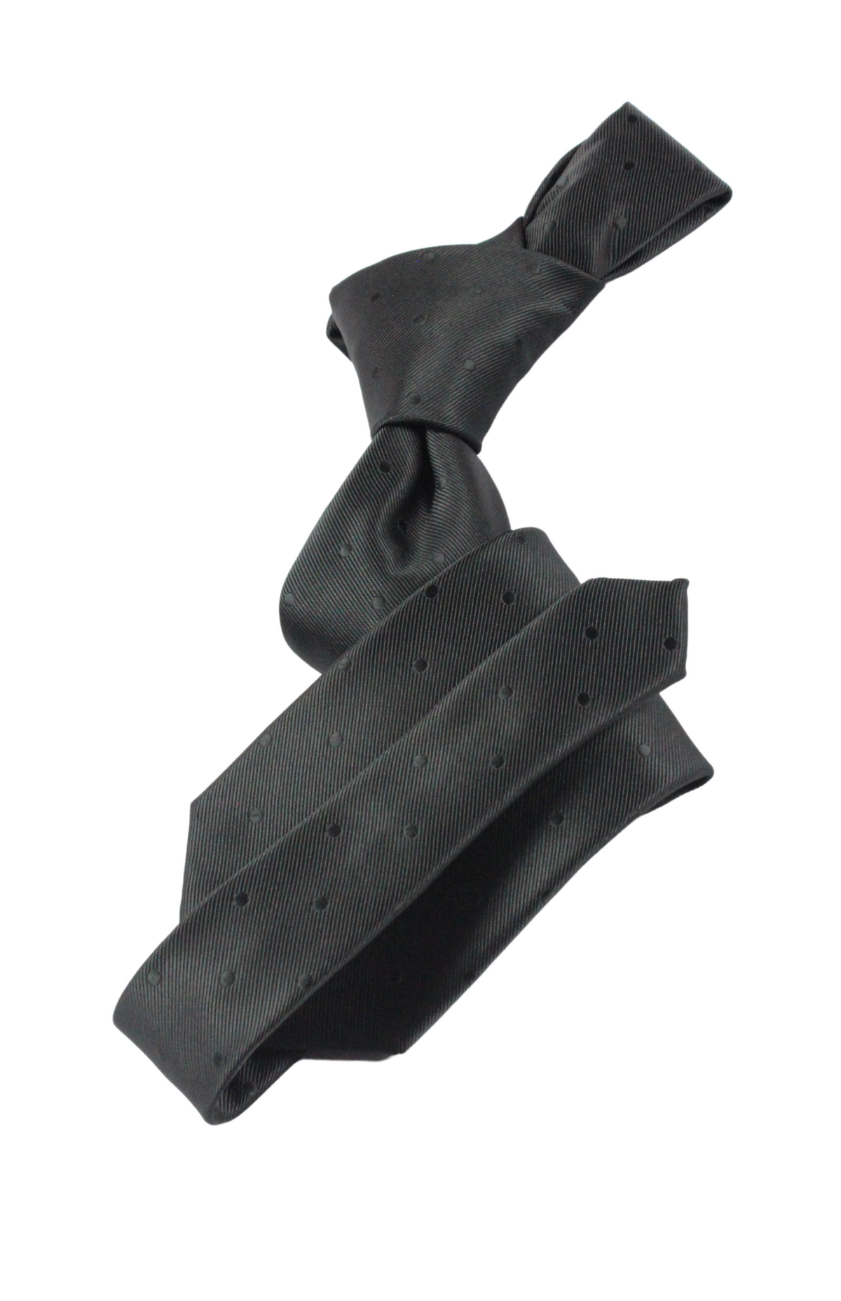 Pindot A1 | Black Solid Dot | Tie & Pocket Square – VERSE 9