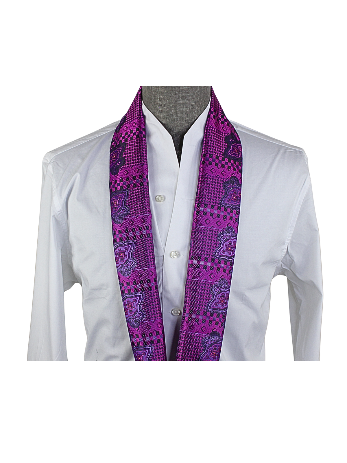Taj Mahal 9 | Plum & Purple | Single Scarf – VERSE 9